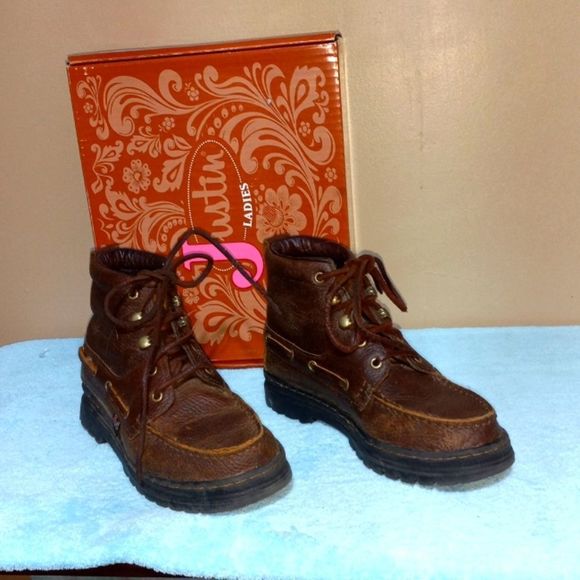 Justin Boots | Shoes | Justin Vintage9s Ladiesrustic Cowhide Chukka ...